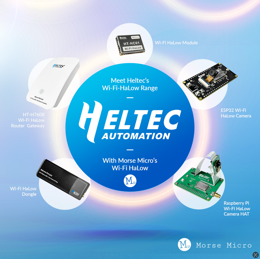 Morse Micro announces a partnership with Heltec Automation
